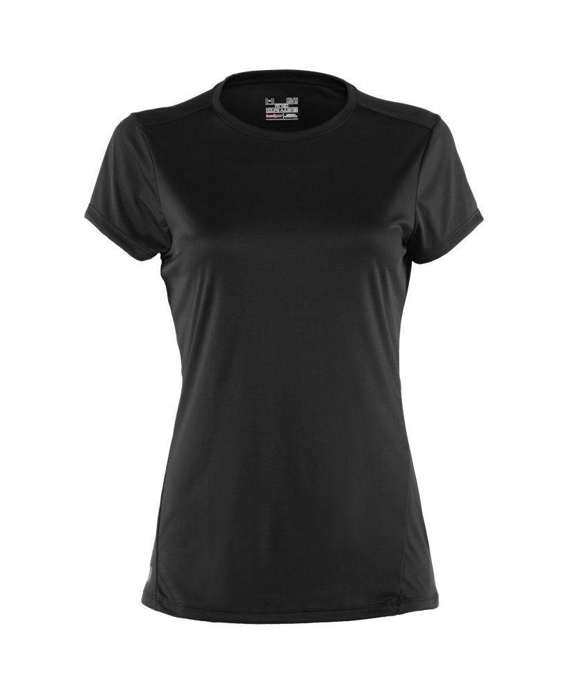 Under Armour Women's UA Tactical HeatGear Compression T LG Black