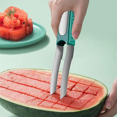 Watermelon Slicer Fruit Cutter Windmill Kitchen Utensils Gadgets Stainless Steel