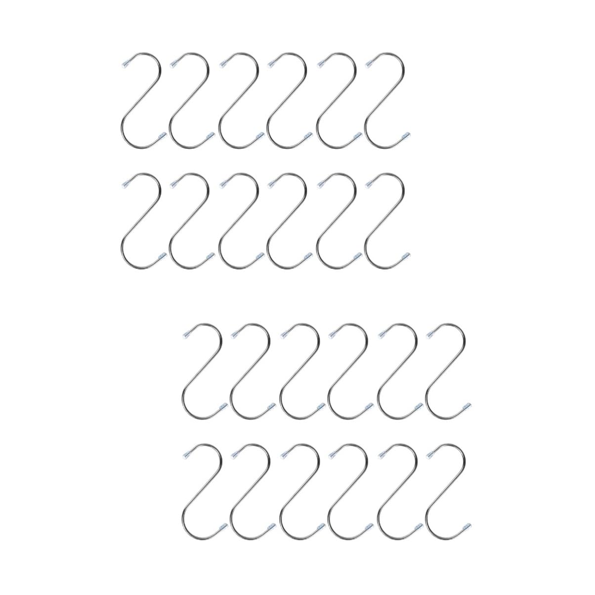Zerodeko 24 Pcs Punch Hook Clothes Hanger Door Hanger Hook for Bags Over Door Hook Hat Hooks Organizer Hangers for Back Door Organizer Hangers for Kitchen Over The Door Towel Rack
