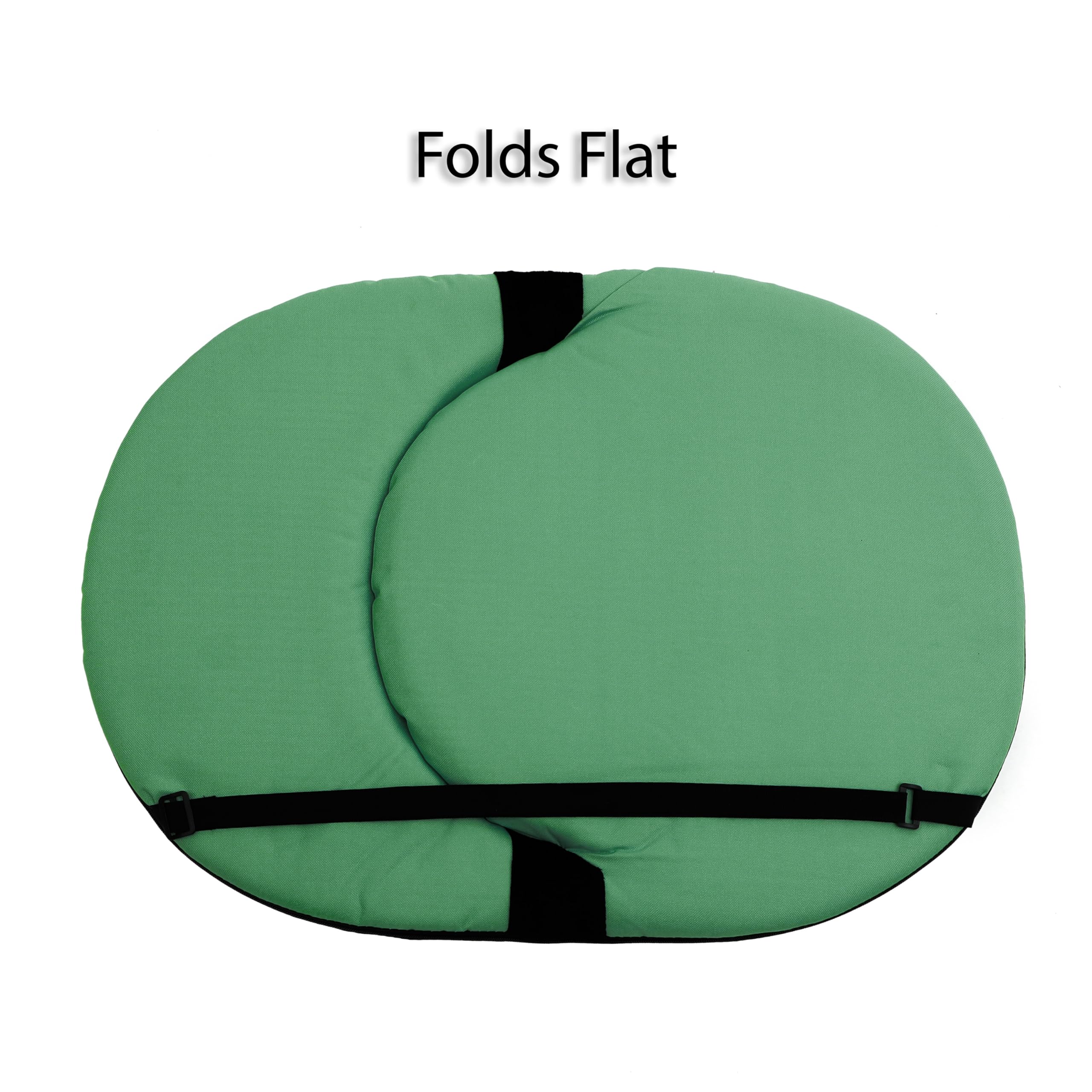 Trademark Innovations Portable Multiuse Folding Seat, Dark Green