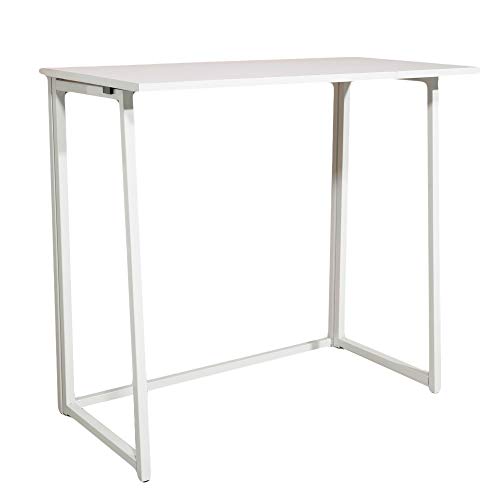 White Collapsible Desk Style Meets Function