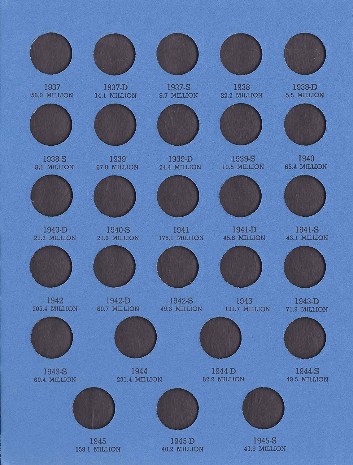 Whitman Mercury Dime Folder (1916-1945) #9014