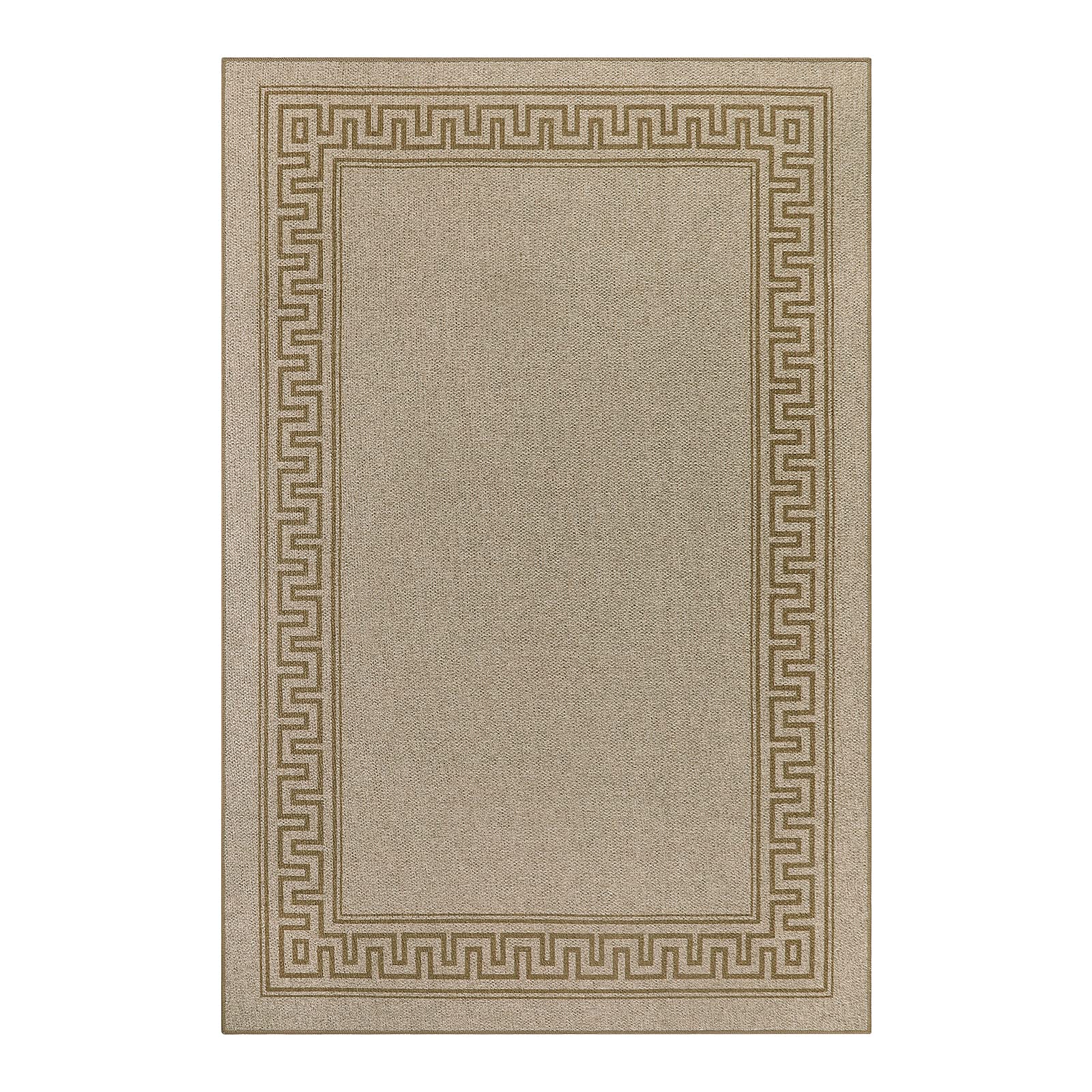 Wonnitar Indooor Outdoor Area Rug,Grey 4x6