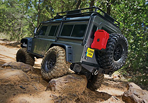 Traxxas 1/10 Scale TRX-4 Scale and Trail Crawler with 2.4GHz TQi Radio, Silver