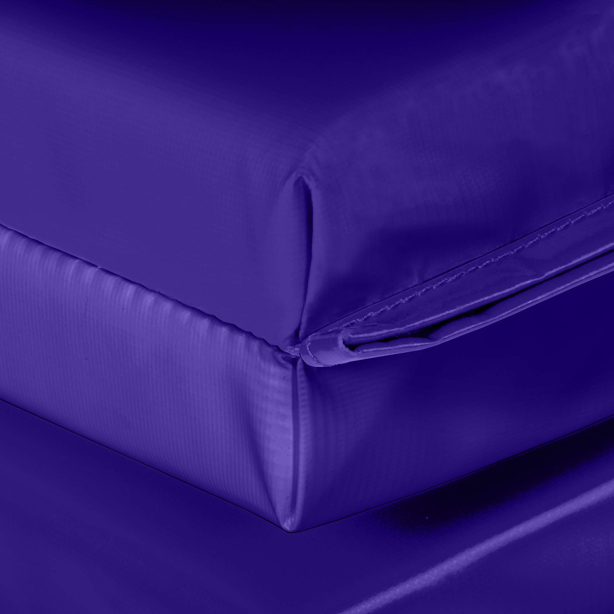 We Sell Mats 4 ft x 10 ft x 2 in Personal Fitness & Exercise Mat, Lightweight and Folds for Carrying, Purple