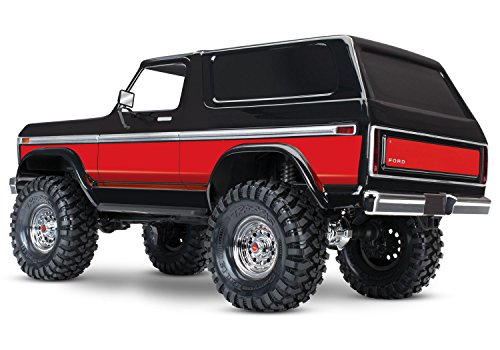 Traxxas Trx-4 Ford Bronco 1/10 Trail and Scale Crawler, Red