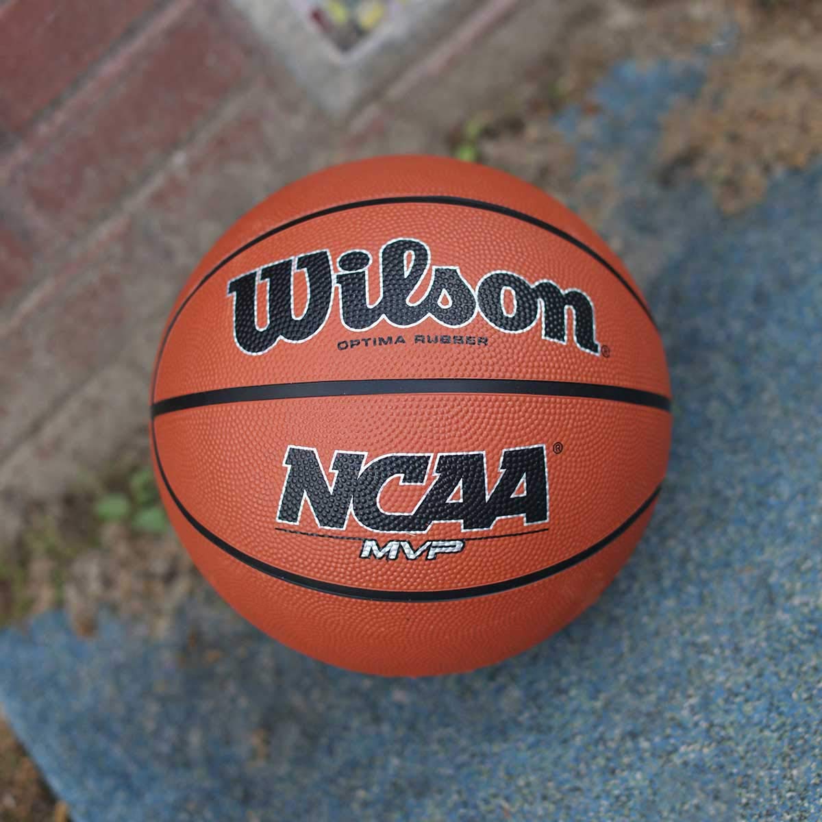Wilson NCAA MVP Outdoor Basketball - Size 5 - 27.5", Orange