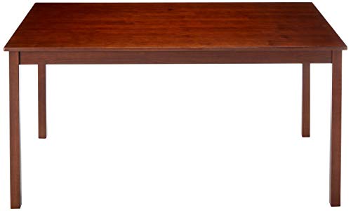 Zinus Juliet Espresso Wood Large Dining Table / Table Only