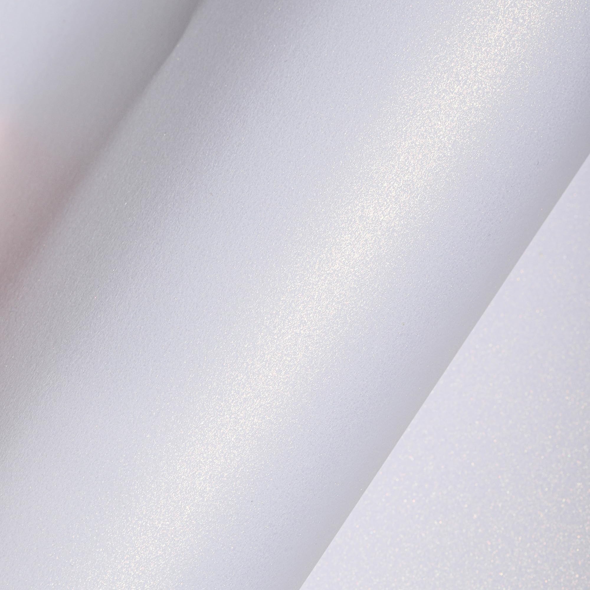 White Shimmer Cardstock Paper, 25 Sheets 250gsm/92Ib Pearlescent Paper for Crafts, Double-sided Shiny Cardstock for DIY Projects Birthday Wedding Decoration UAP18025