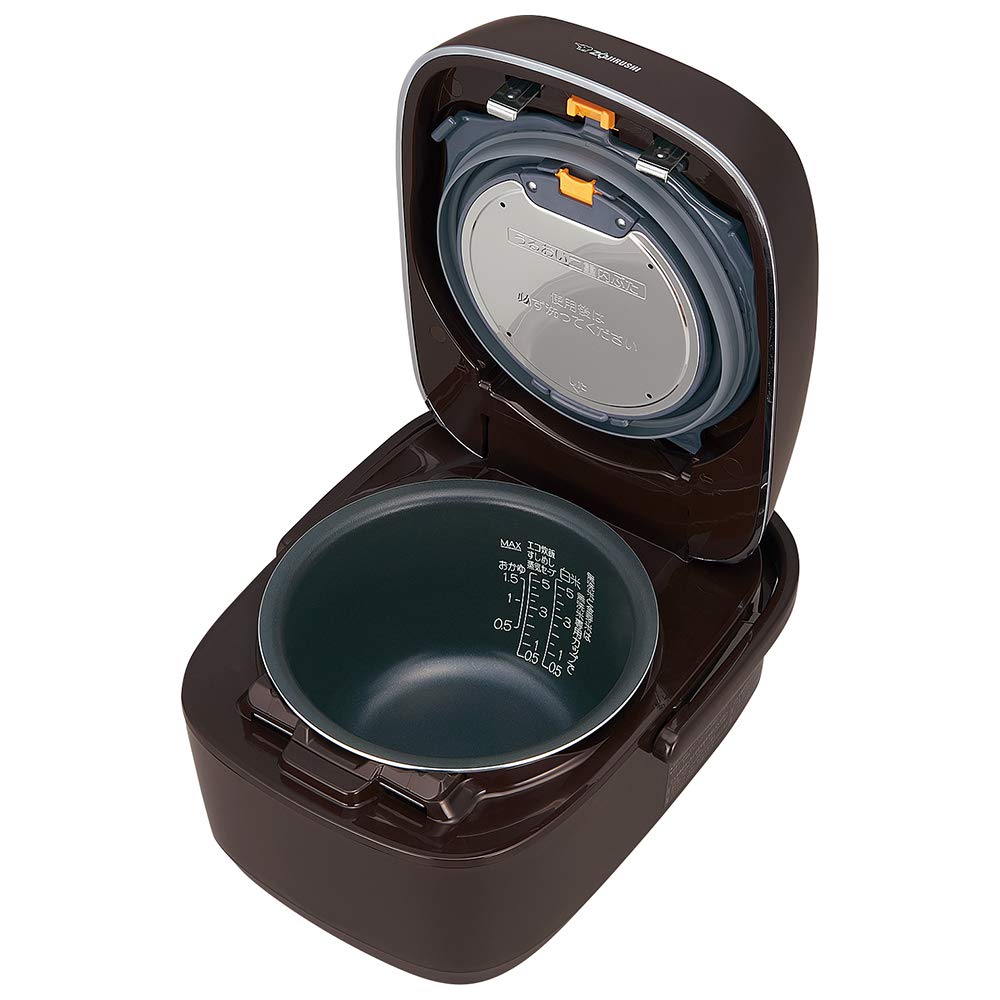 ZOJIRUSHI Pressure IH Rice Cooker (1.0L)" 極め炊き (KIWAME DAKI)" NW-JT10-TA (BROWN)【Japan Domestic Genuine Products】【Ships from Japan】