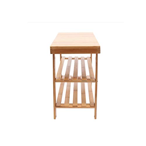 ZHYH Shoe Organizer Rack Simple Change Shoes Bench Entryway Storage Shoes Cabinet Multi-Functional Nordic Wooden