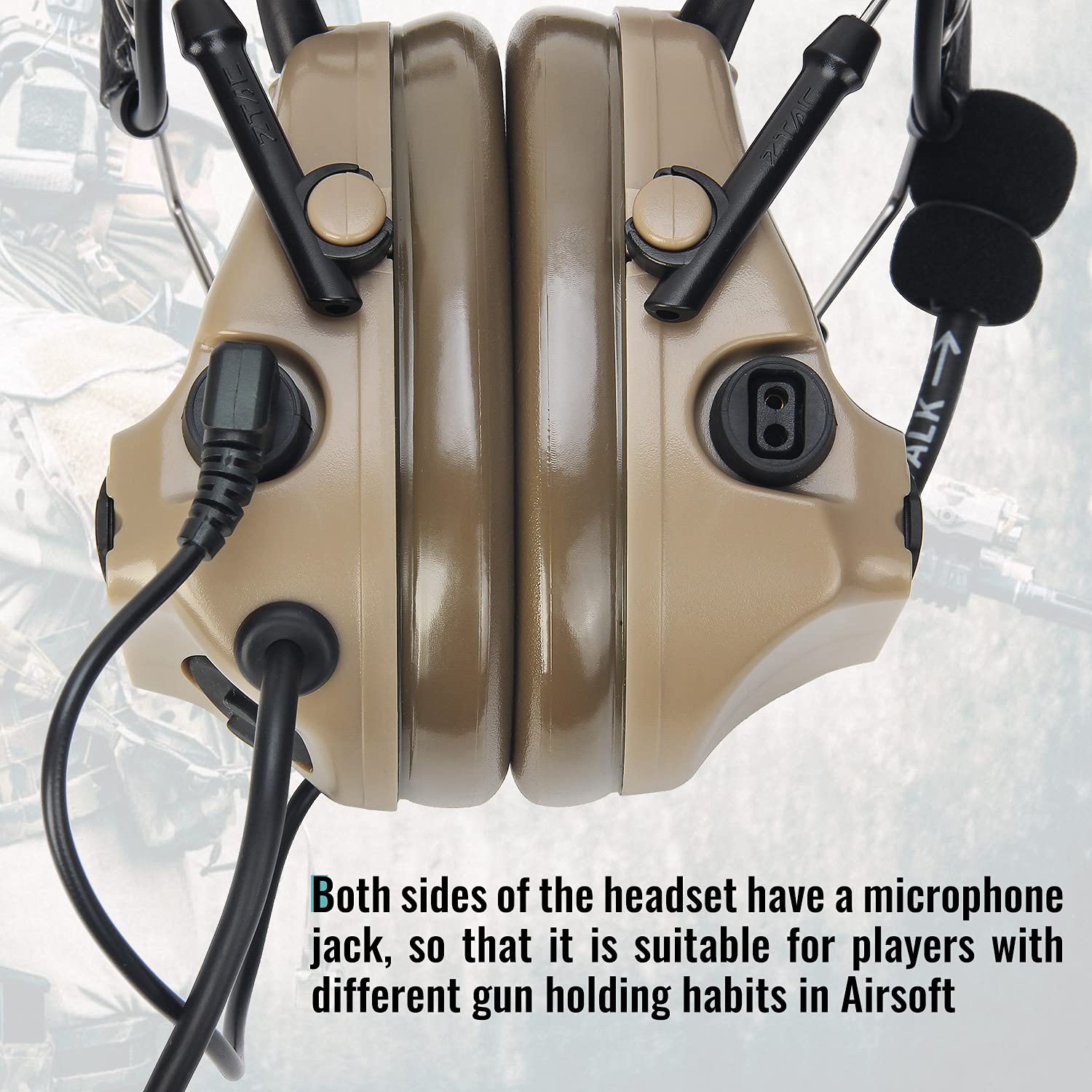 ZTAC technology for hearing ZTactical zComta III(zComta II UpgradedVer.) ZTactical Headsets NoiseCanceling Sound Collection Soundproof Z051-FG