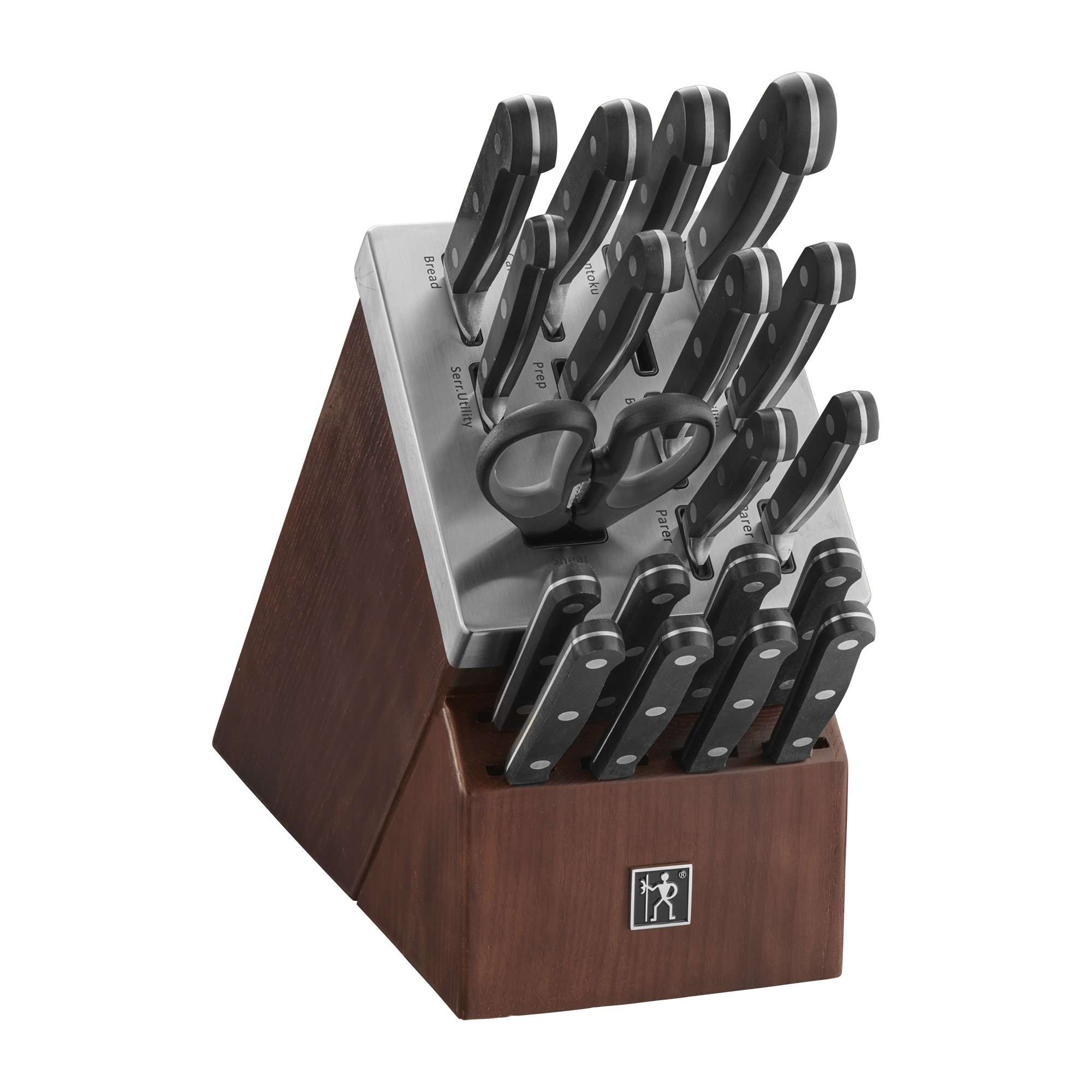 ZWILLING J.A. HENCKELS 31185-020 Self-Sharpening Knife Block Set,20pc