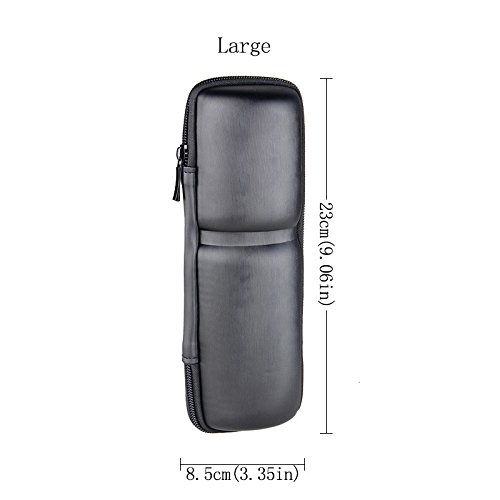 ZZ Lighting Bicycle Zip Case Tool Bag Mountain Bike Repair Kit Waterproof Capsule Box for Water Bottle Cage Large