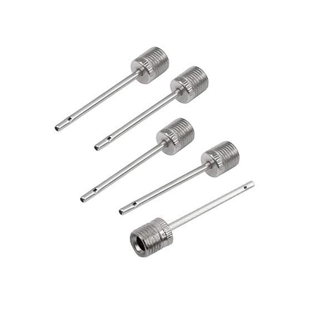 Xeminor 5Pcs American Inflatable Needle Stainless Steel Ball Needle Gas Needle Suitable for Football Basketball ect