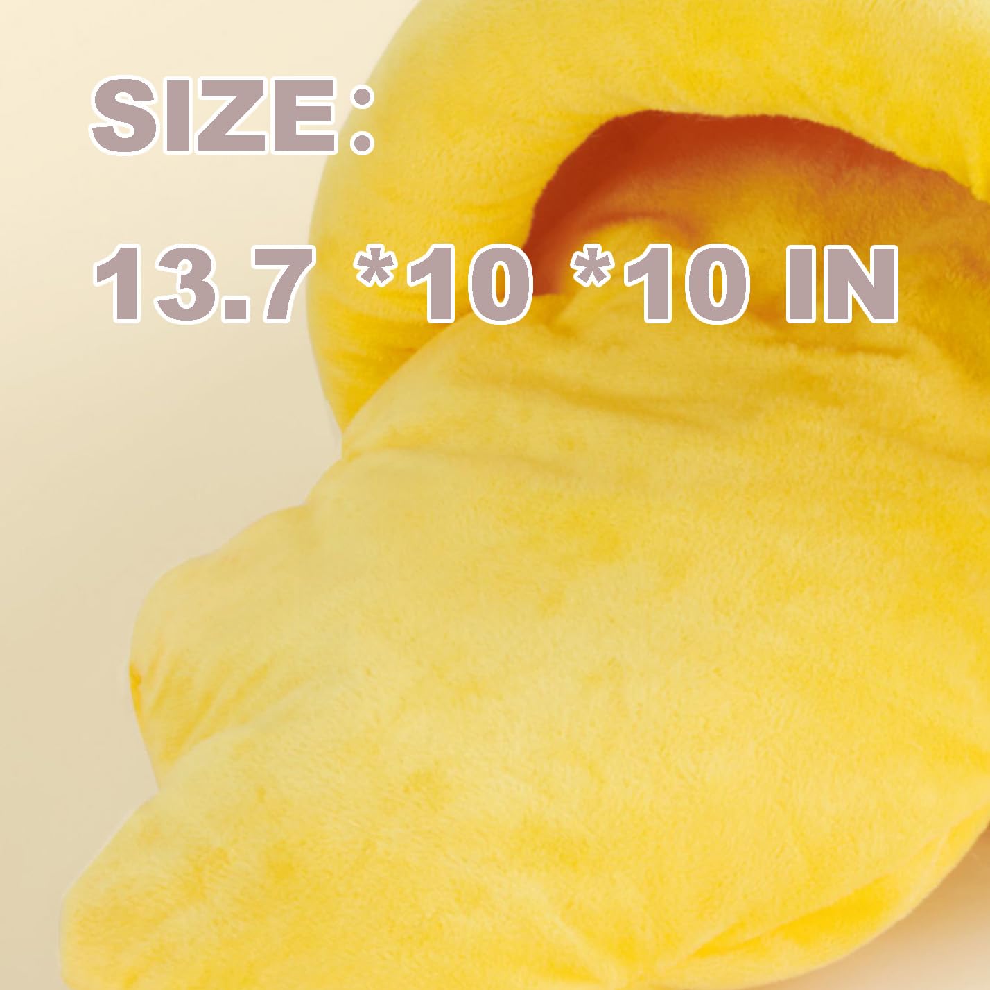 Yotughto Bunny Rabbit Sugar Cage 13" Glider Sleeping Bed Hammock Baby Heating Pad Small Animals Warm Hanging Bed for Hedgehog Rat Squirrel Ferret Winter Nest Hideout Pet Accessories (Bee)