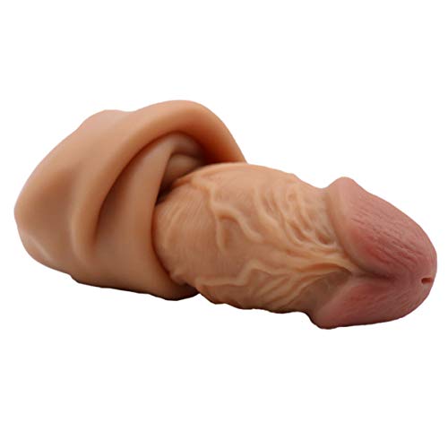 XL Size Amalgo 3 Inch Extender Sleeve Flesh, 10.75 Inches