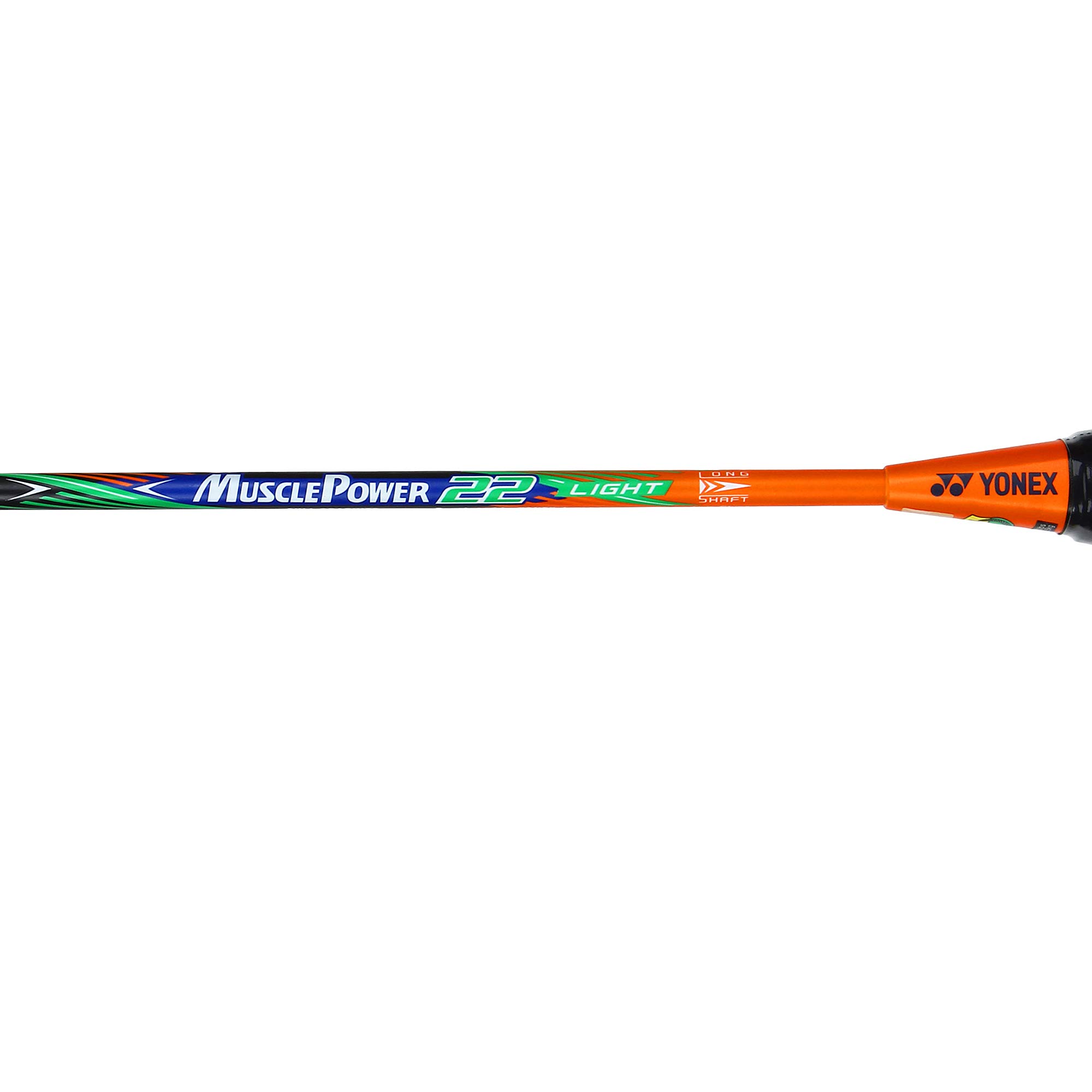 Yonex Muscle Power 22 LT Badminton Racquet (Orange, Aluminum, G4 - 84g, 30 lbs Tension)