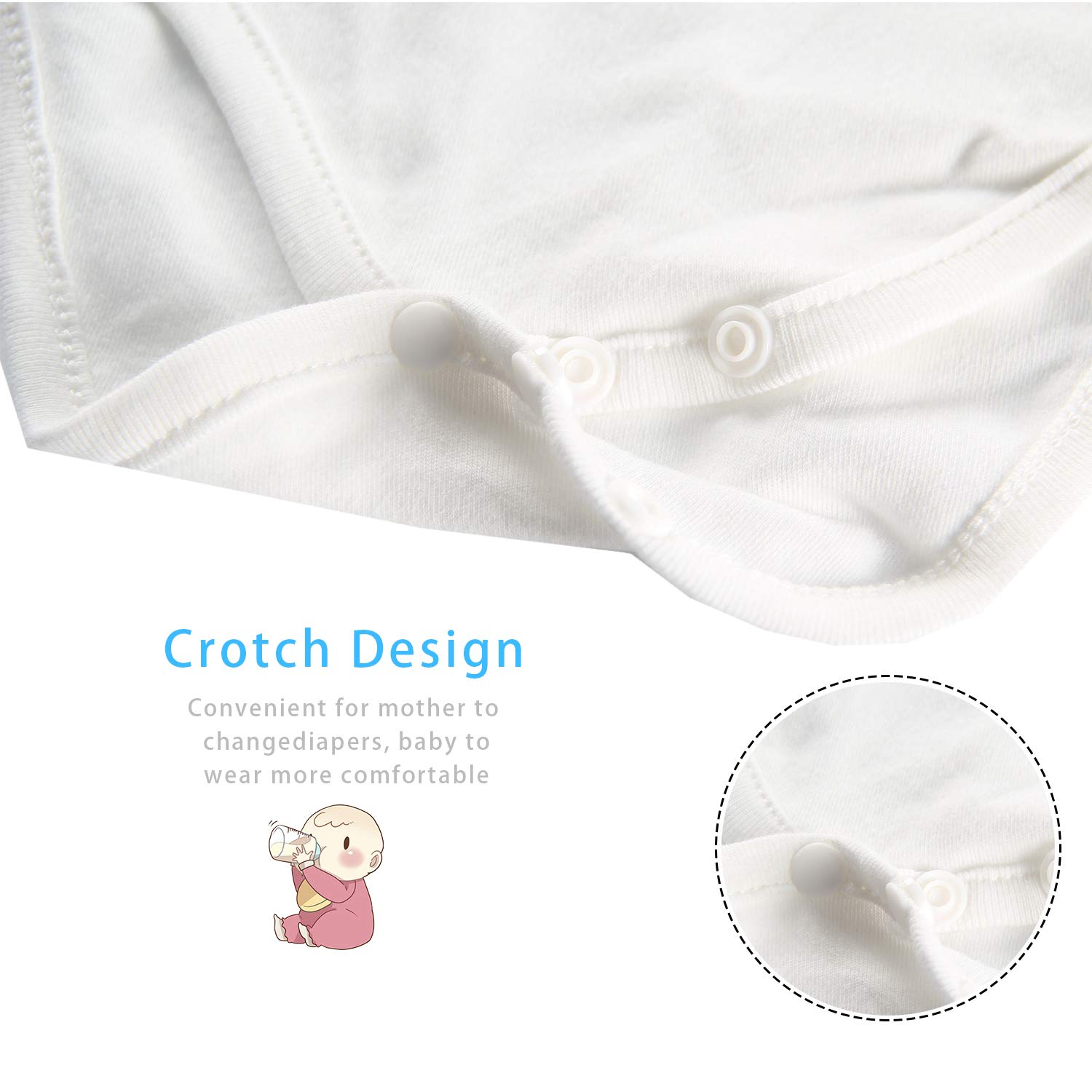 YSCULBUTOL Baby Twins Bodysuit Funny Ramen Outfit Noodle Funny Romper Baby Costume Jumpsuit Hat Bags(White Noodle 12M)
