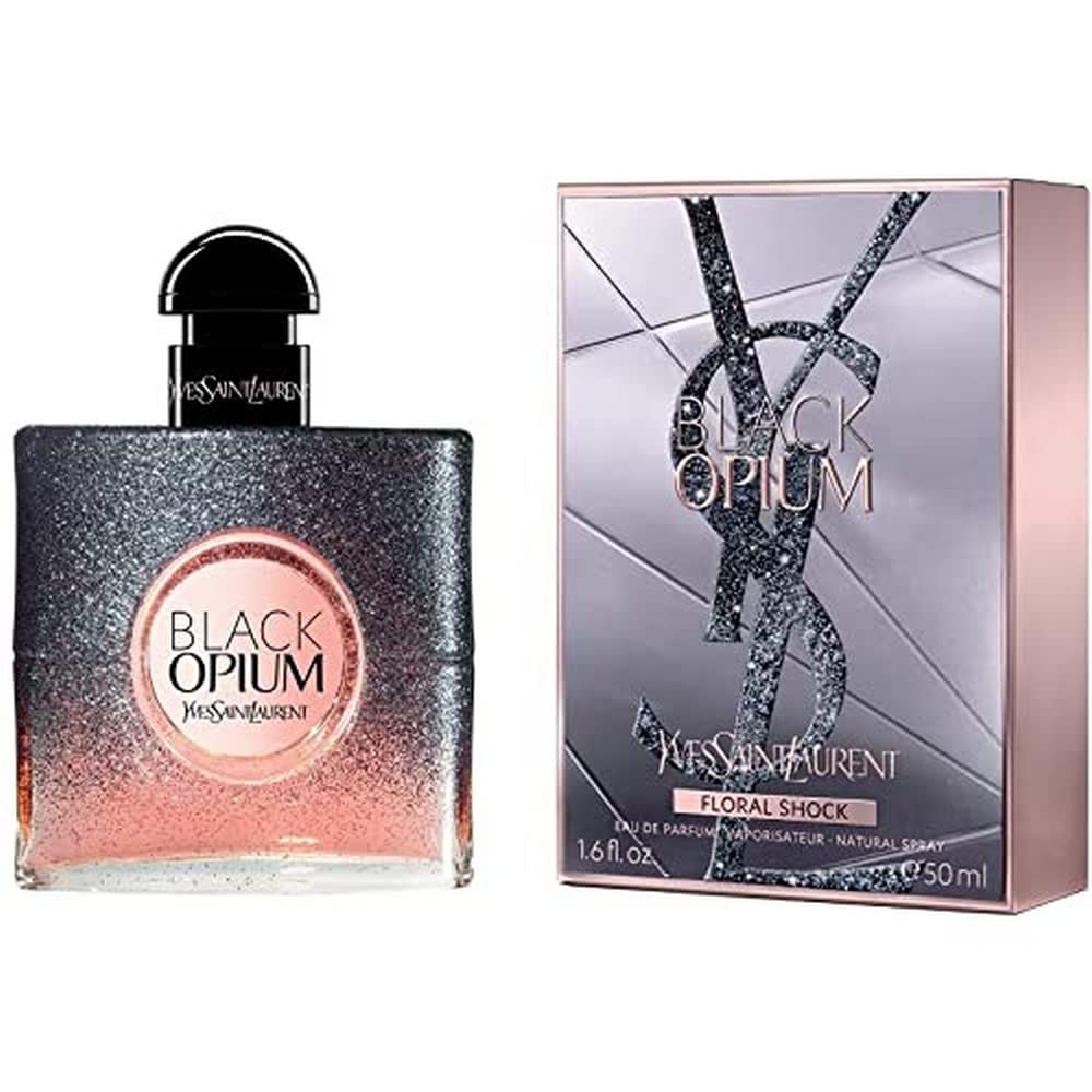 YSL Black Opium"Floral Shock" Woman Eau De Parfum Tester 3 oz