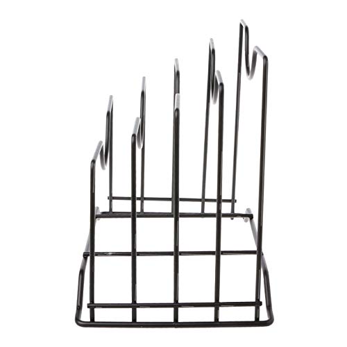 WUDILU Magazine Book Shelf Kitchen Drainer Knife Racks Chopping Cutting Board Holder Pan Lid Cover Stand Plate Bakeware Storage Shelf (Color : E)