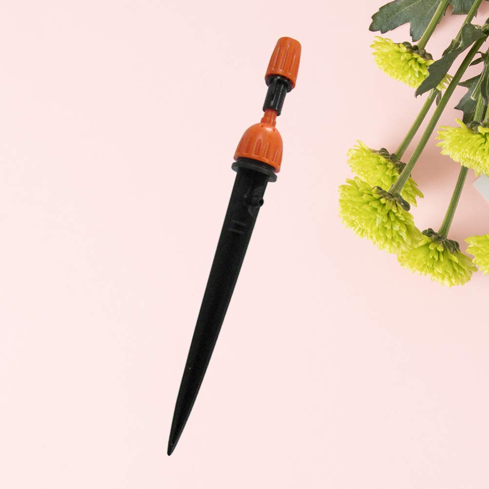 Yardwe 10PCS Drip Emitters Drip Irrigation System Mister Nozzle Sprinkler Patio Plant Watering Water Flow Drip Irrigation System for Watering System