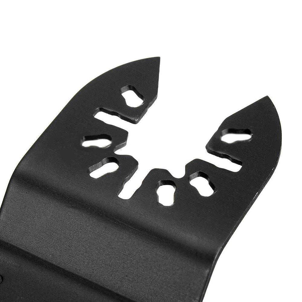 Wrightus 100PCS Wood/Metal Universal Quick Release Oscillating Tool Blades Multitool Saw Blade for Fein Multimaster Porter Rockwell Cable Black Decker Bosch Craftsman (100 Pack)
