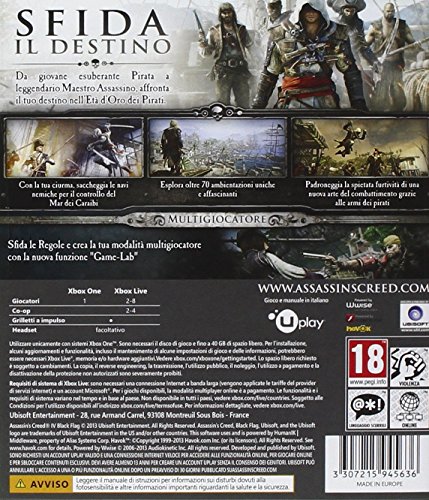 Xbox One - Assassin's Creed IV Black Flag - Greatest Hits [PAL ITA]