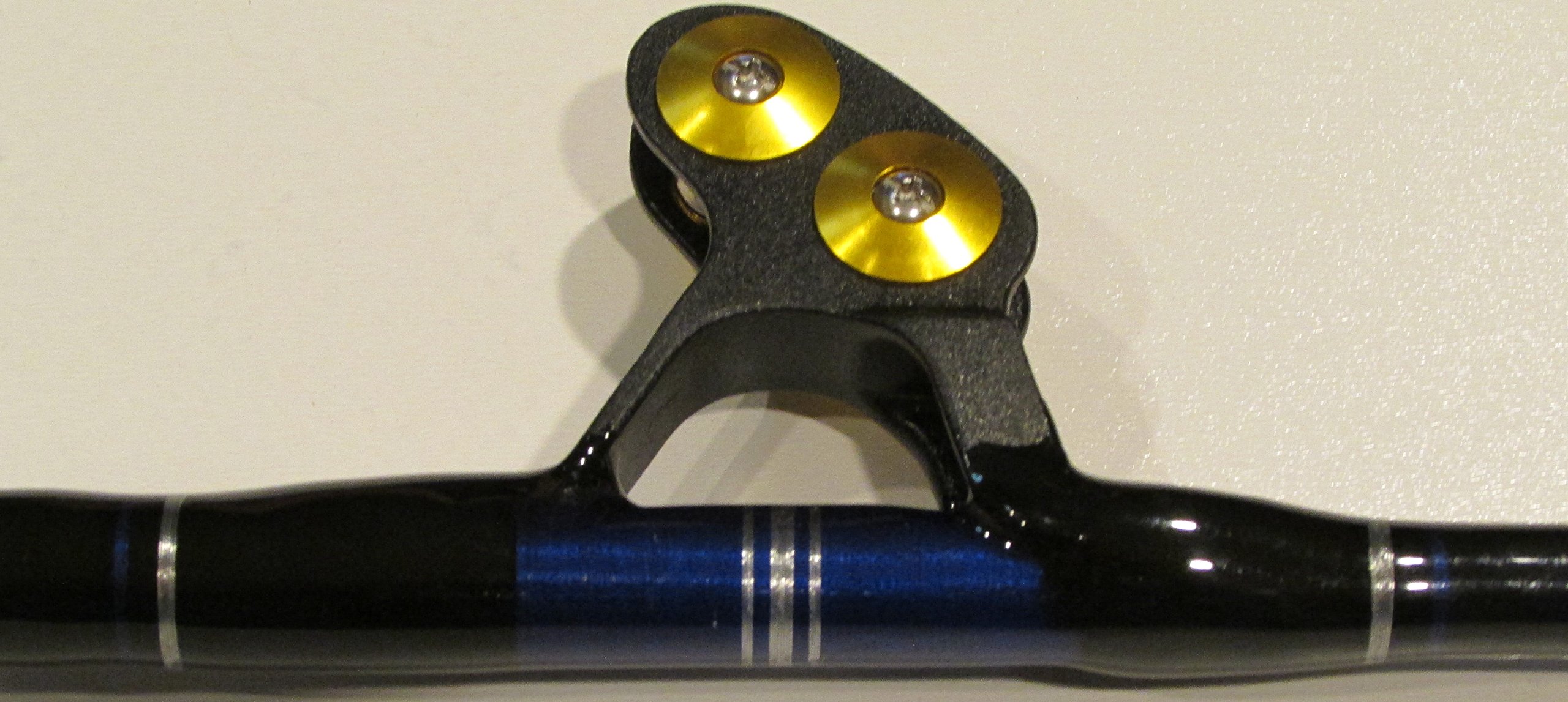 Xcaliber Marine Offshore Series 80lb Saltwater Deep Drop Swivel Tip Trolling Rod(Blue & Silver)