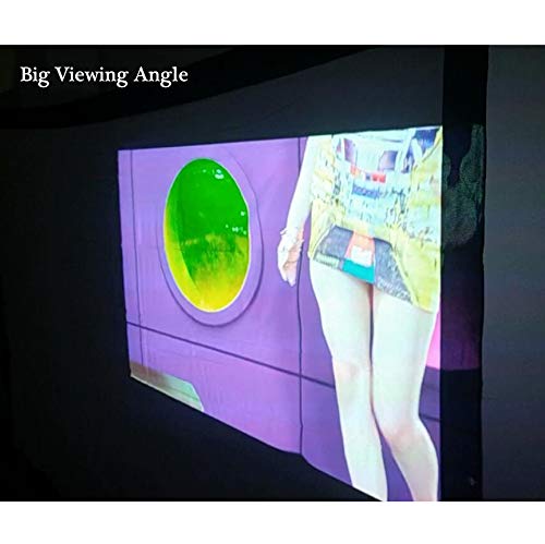 XINGTU Projector Screen Outdoor 150 200 inch 300 inch White Cloth Material 180 250 inch Optional 16:9/4:3 for LED proyector (Size : 250 inch)