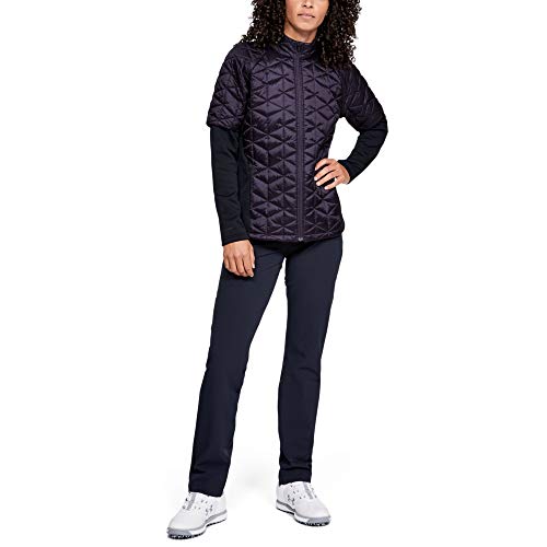 Under Armour Coldgear Reactor Elements Hybrid Jacket, Nocturne Purple (595)/Nocturne Purple, Medium