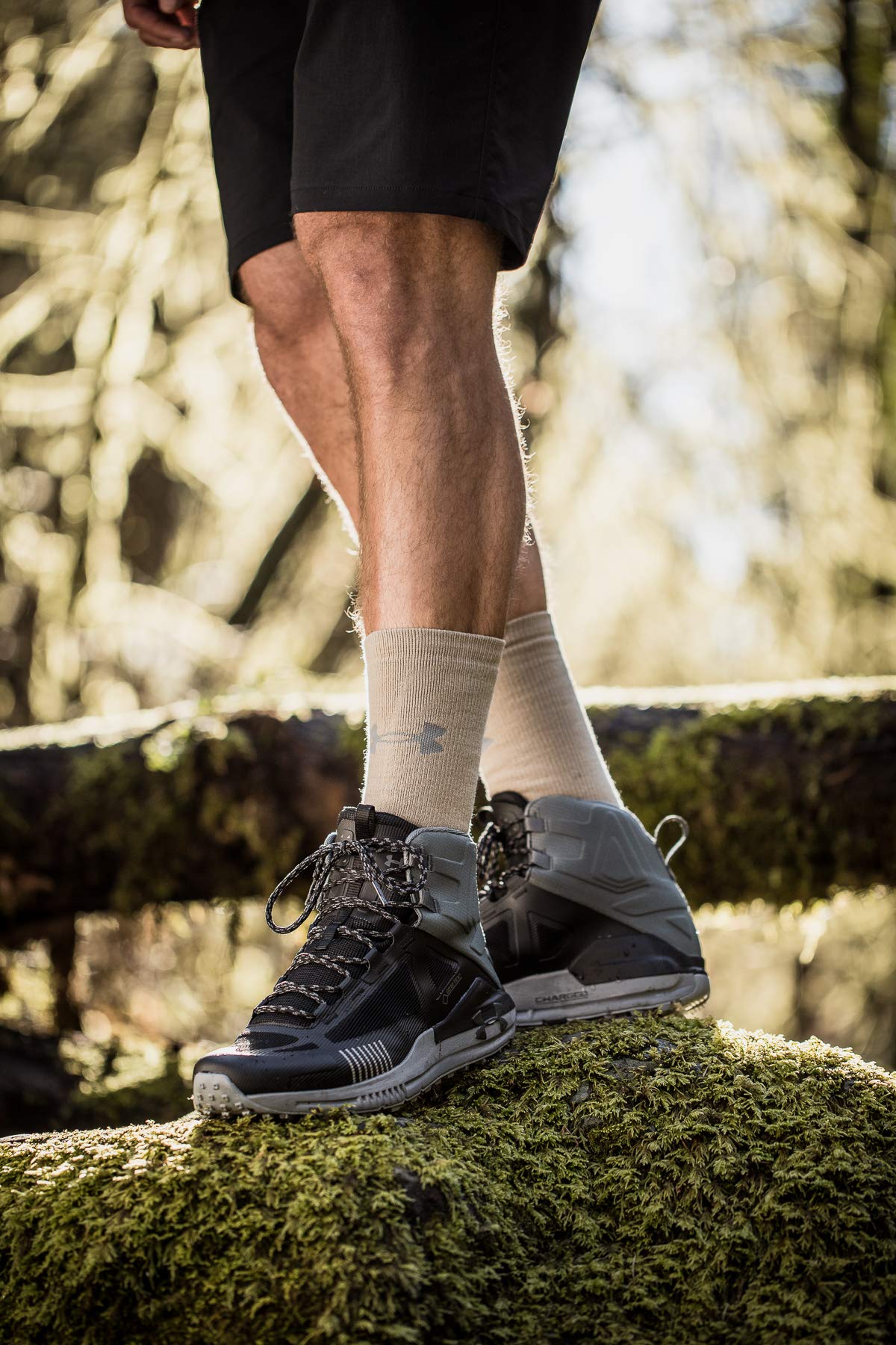 Under Armour Men's UA Hitch Heavy 3.0 Boot Socks LG Green
