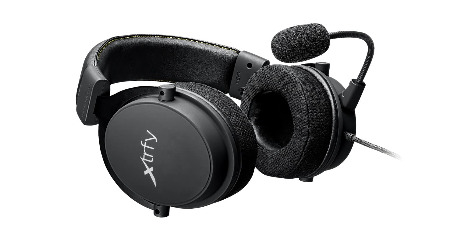 Xtrfy H2 PRO GAMING HEADSET. Esports-optimized soundscape • 53 mm speaker drivers • XL closed over-ear cups • Multi-platform compatible