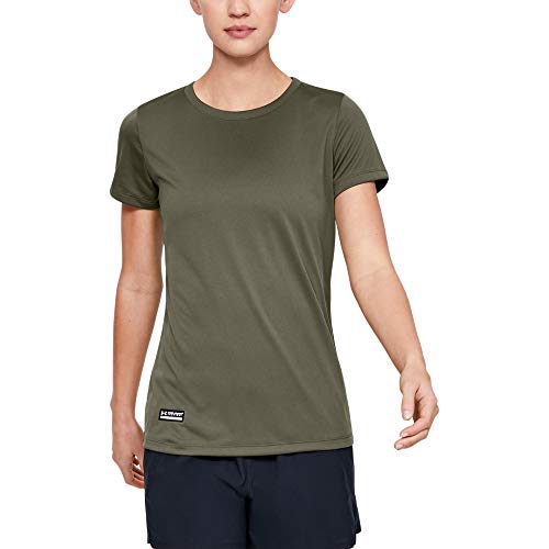 Under Armour Women's UA Tactical Tech Short Sleeve MD Green
