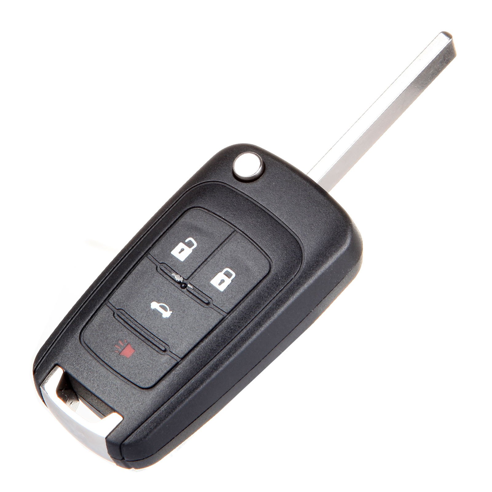 ZENITHIKE Replacement Keyless Entry for Smart Proximity Remote Key Fob Uncut Ignition Keyless 4 Buttons 10 11 12 13 14 15 16 for Chevy for Camaro for Cruze for Equinox for Malibu X 1 Ship from USA