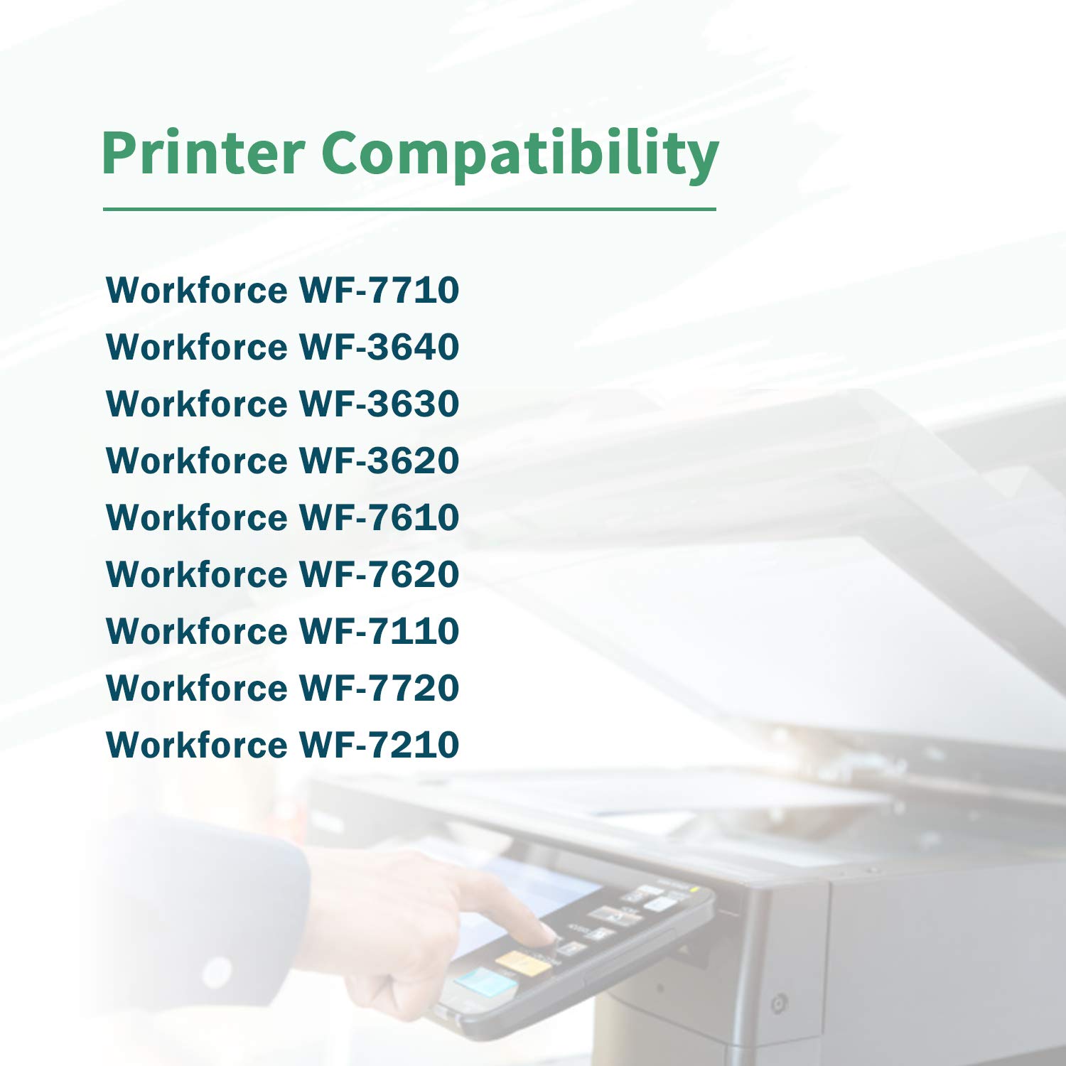 ZIPRINT Remanufactured Ink Cartridge Replacement for Epson 252 XL 252XL T252XL Ink for Epson Workforce WF-7720 WF-7710 WF-3640 WF-3630 WF-3620 WF-7620 WF-7610 WF-7110 Printer, 8-Pack