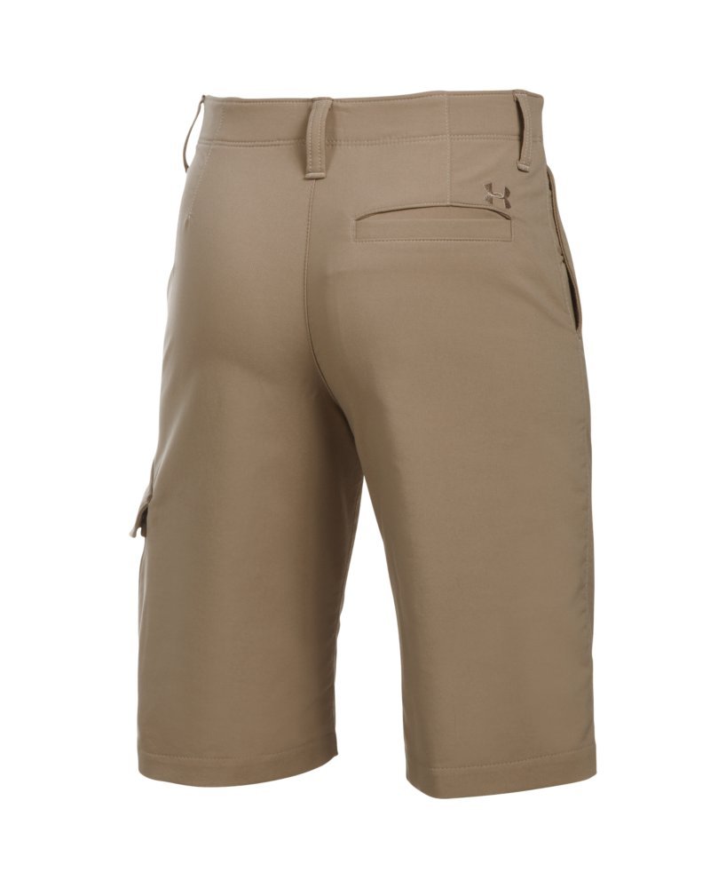 Under Armour Boys' Match Play Cargo Shorts, Canvas (254)/Canvas, 6