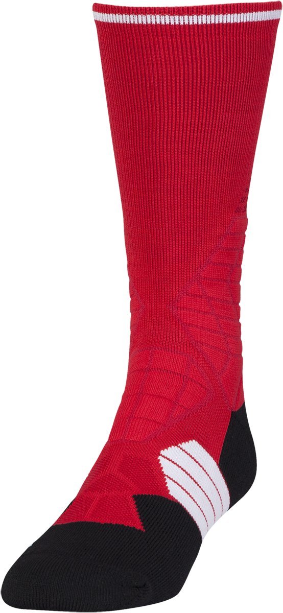 Under Armour Men's UA Highlight Football Crew Socks Large Red