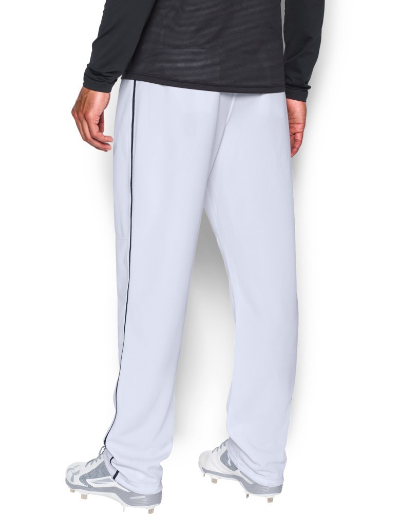 Under Armour Mens Clean Up Piped Pant, Baseball Gray/Black, Small