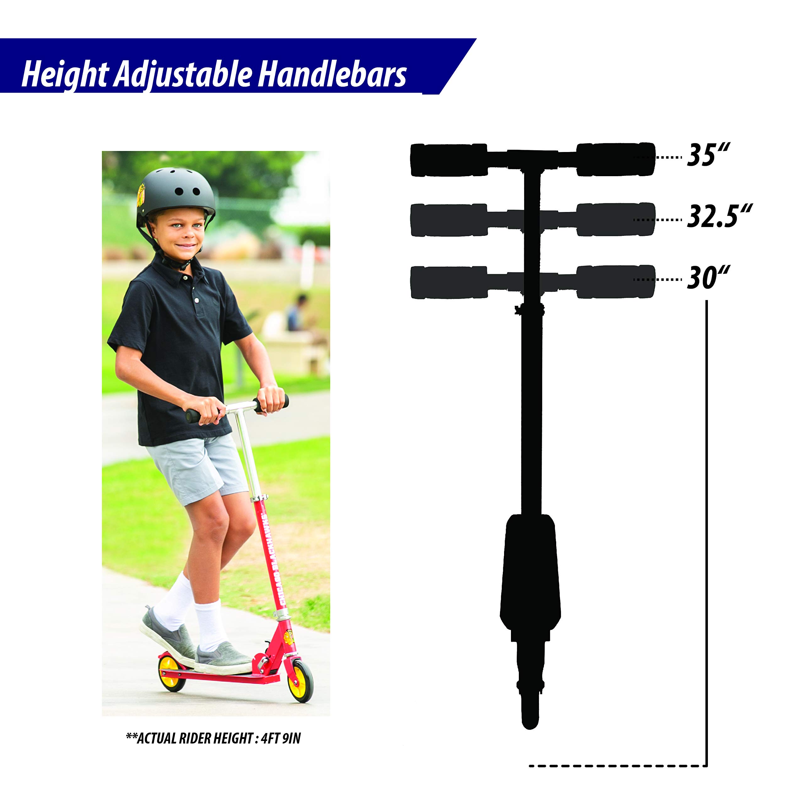Walk-Onz St. Louis Cardinals MLB Folding Kick Scooter