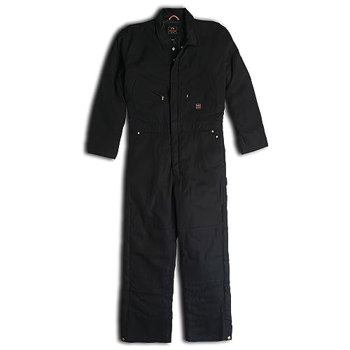 Walls Men's Zero-Zone Duck Insulated Coverall, Midnight Black, XX-Large/Regular
