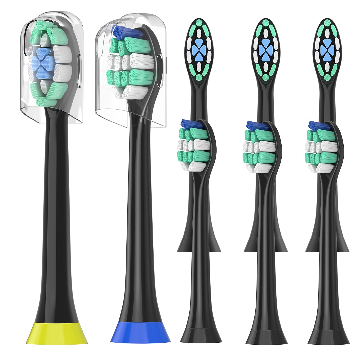 Zegupal Toothbrush Replacement Heads Compatible with Phillips Sonicare Electric Toothbrush,12Pack White Optimal Soft Replacement Toothbrush Heads