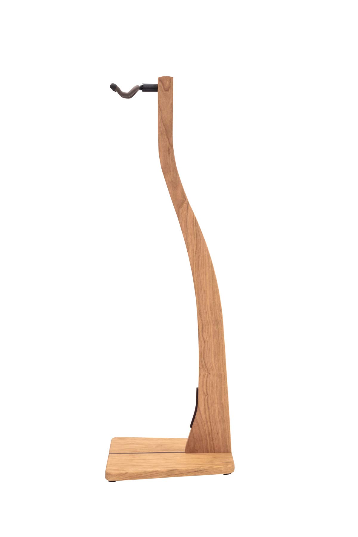 Zither Wooden Guitar Stand - Handcrafted Solid Walnut Wood Floor Stands Best for Acoustic, Electric and Classical Guitars, Made in USA