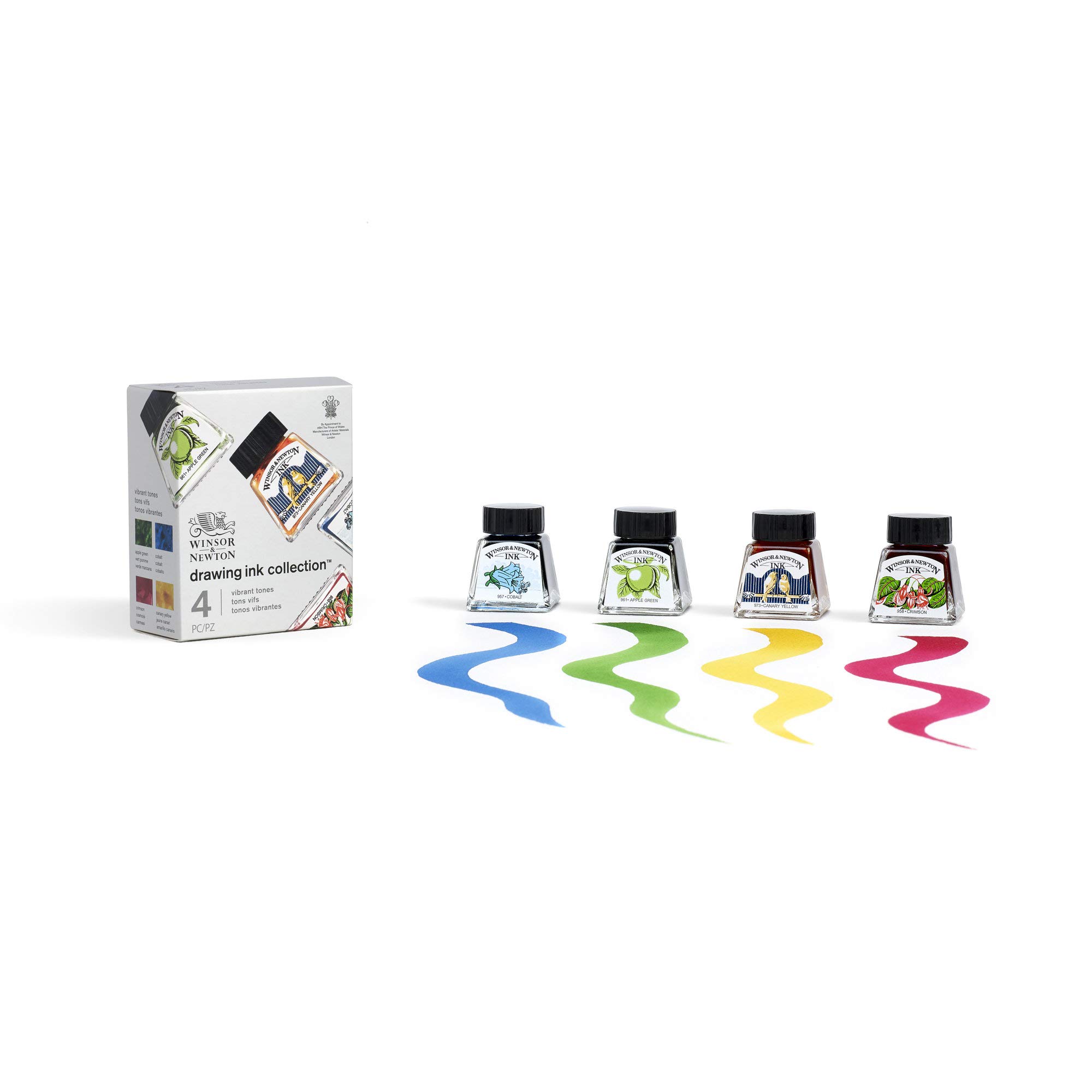 Winsor & Newton Drawing Ink, 14ml Bottle, Burnt Sienna