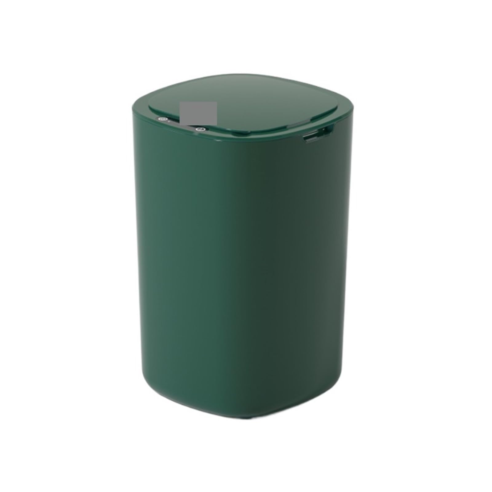 ZICANA Trash Can Opening Cover Garbage Bin for Home Kitchen Living Room Recycle Bin Kitchen Trash cans (Size : 13L, Color : 2 Modes-Green)