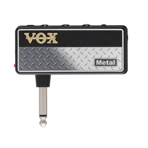 VOX AP2MT amPlug 2 Metal Guitar Headphone Amplifier Bundle with Studio Monitor Headphones (2 Items)