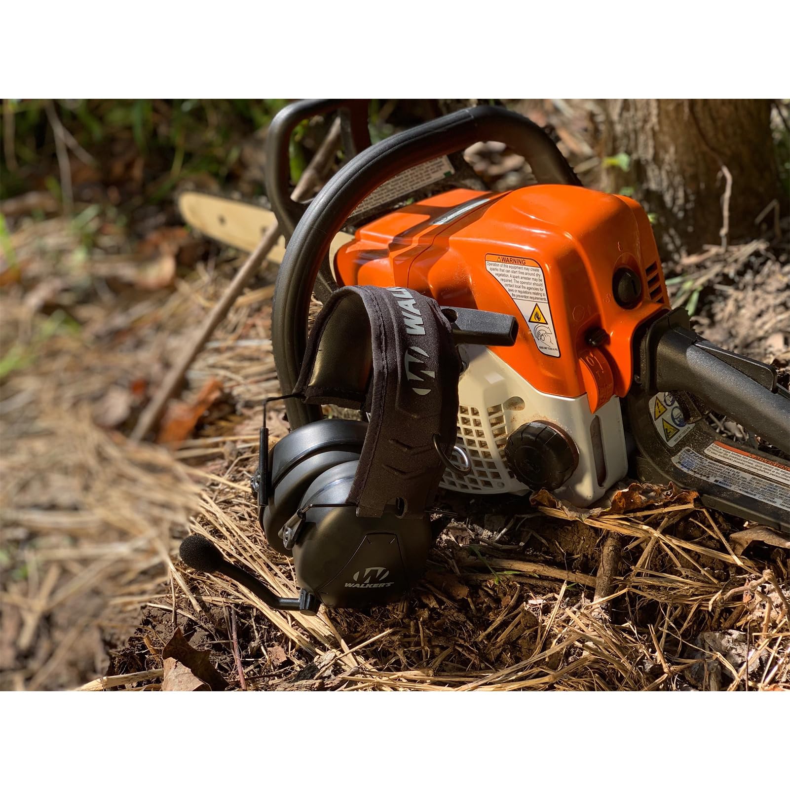 Walker's Bluetooth Passive Protection Muff CVC Noise Cancellation Clear Digital Sound Hunting Earmuffs in Black