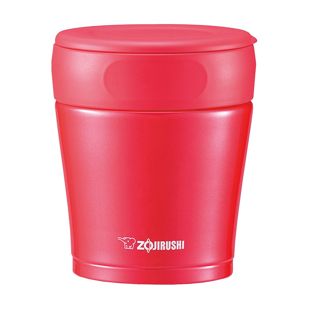 ZOJIRUSHI Stainless Steel Food Jar 260ml Cherry Red SW-GC26-RA