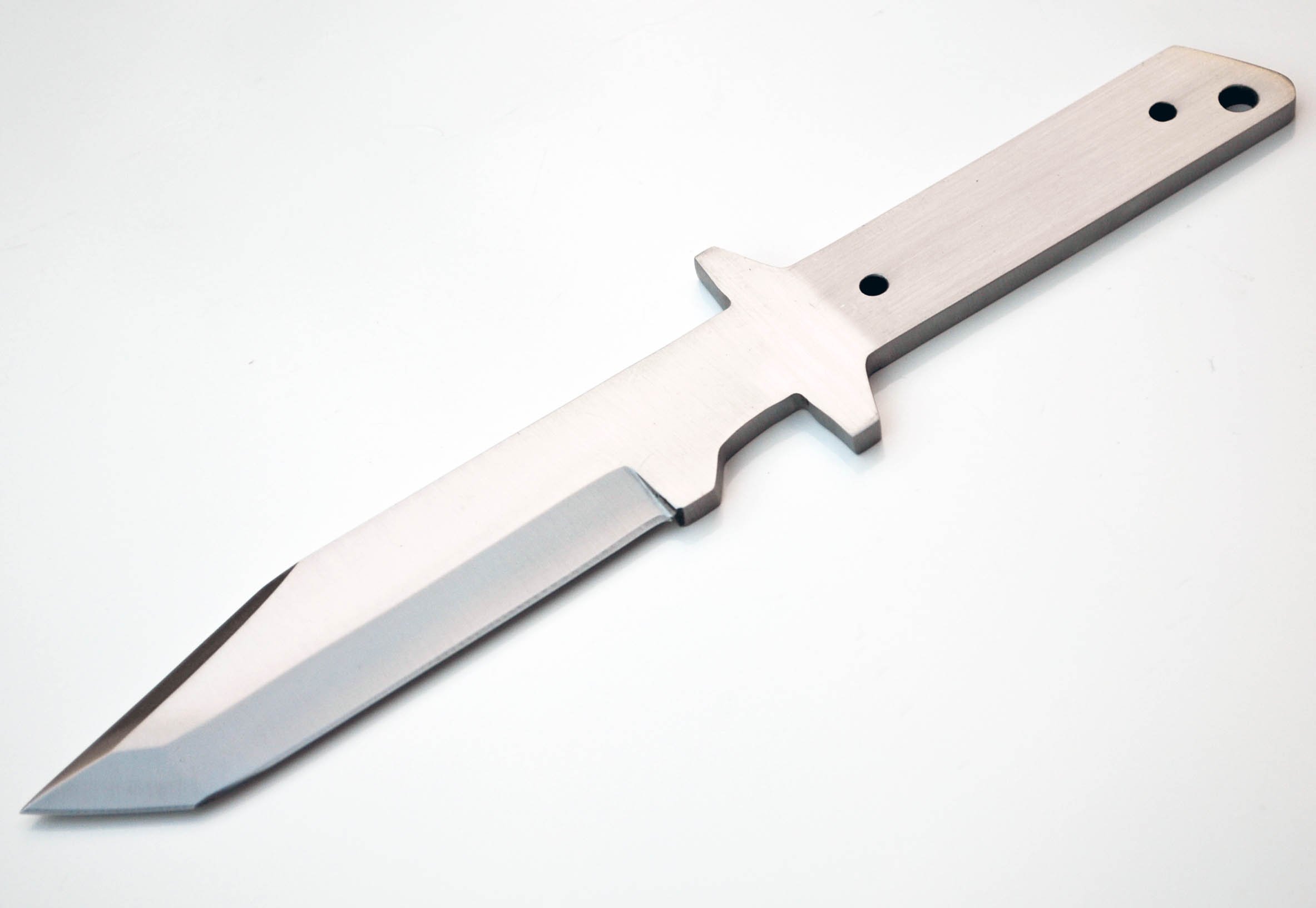 Whole Earth Supply High Carbon 1095 Steel Modern Tanto Tactical Knife Blank Blade Skinner Hunting 1095HC New
