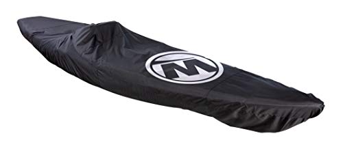 Wilderness Systems Kayak Cover | Universal Fit for Sit On Top Kayaks 11-12 Feet | 600 Denier for Indoor/Outdoor Storage | Medium, Black (8070232)